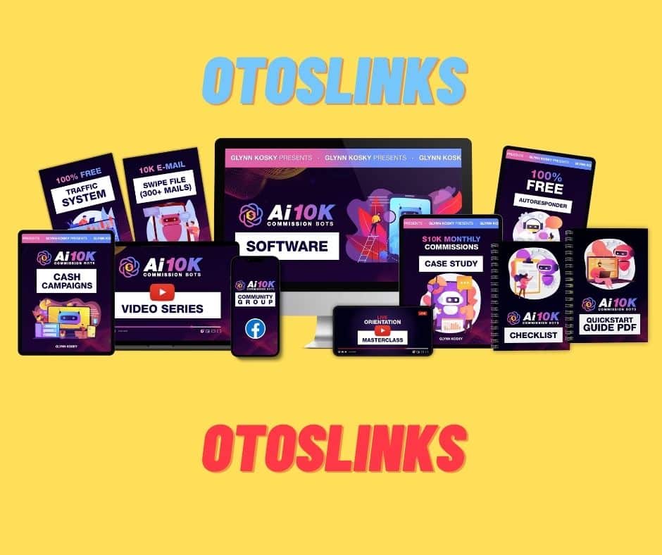 AI 10K COMMISSION BOTS OTO 1 to 5 OTOs’ Links Here