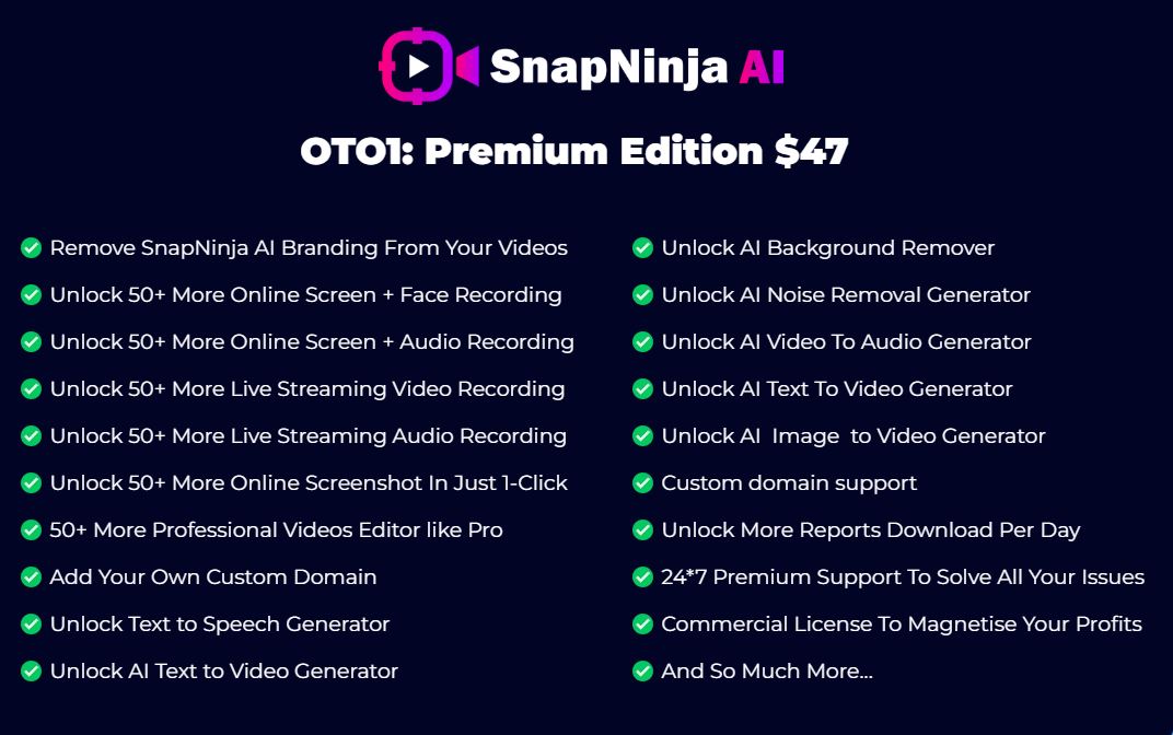 SnapNinja AI OTO: All OTOs' Links, I Bought All 10 Upgrades. Here's the Tea. (June 2025)