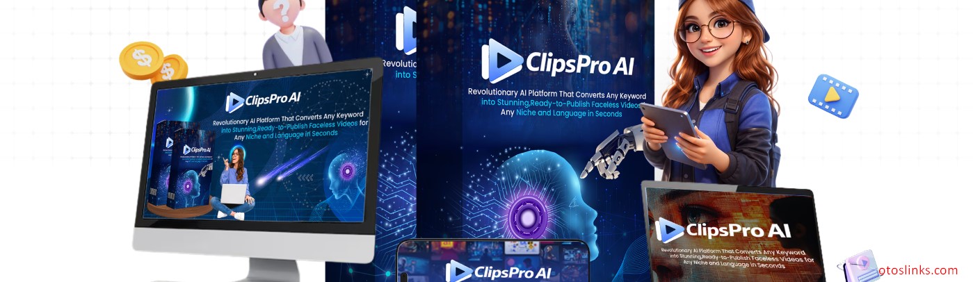 ClipsProAI OTO: 1 To 9 OTOs' Links, Clips Pro AI Coupon, Bonuses, Full ...